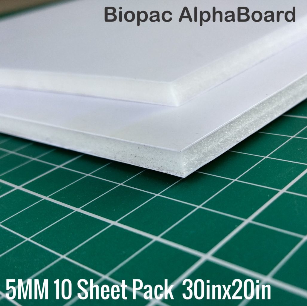 Biopac Alphaboard 5MM 10 Sheet Pack – My Blog